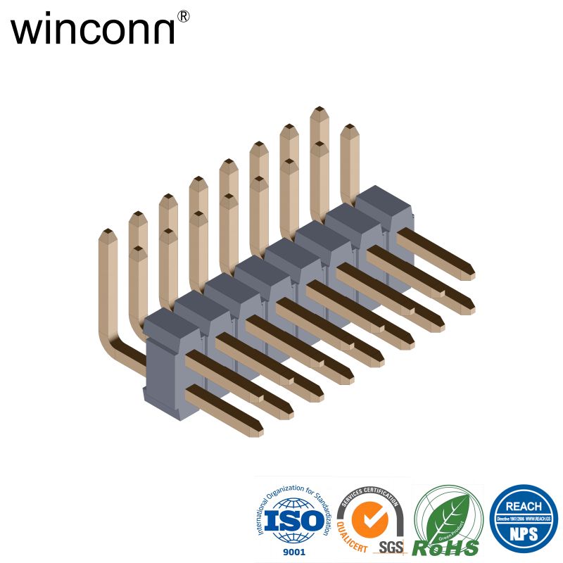 Right Angle DIP Infotainment Pin Header connector from China ...