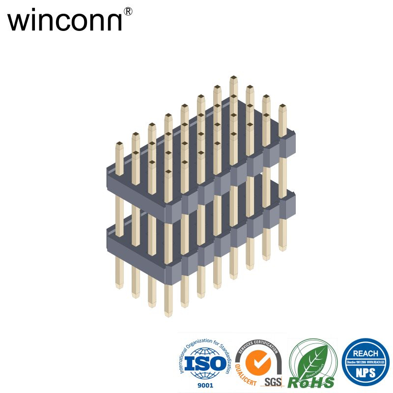 4 row Press Fit Pin Header Socket from China manufacturer - pin header ...