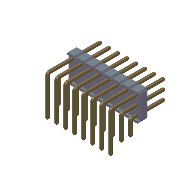 Triple row Solder Lug Pin Header connector from China manufacturer ...